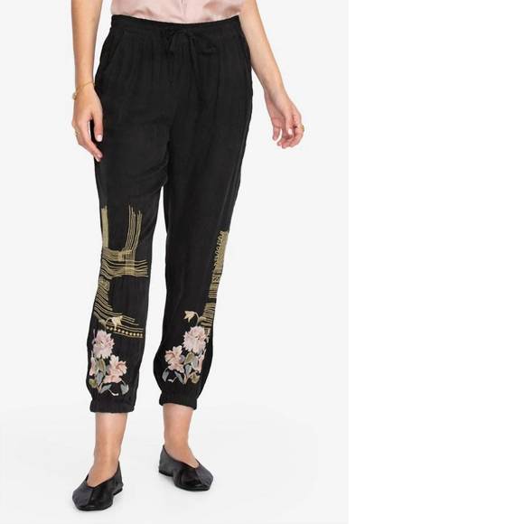 Johnny Was | Pants & Jumpsuits | Nwt Johnny Was Colson Pant In Black ...